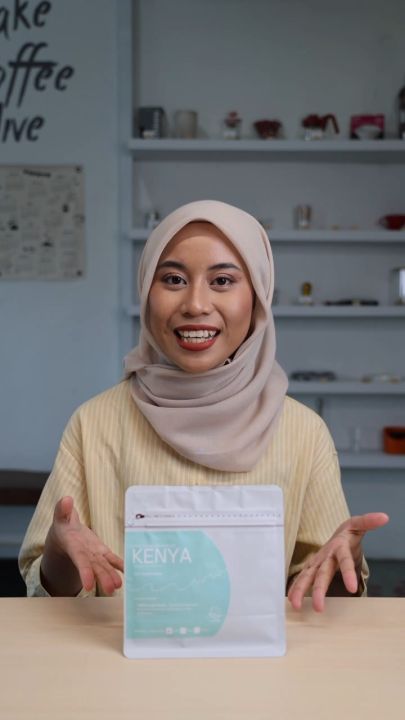 V Coffee - Kenya (Medium Light Roast) 200g/400g Arabica Coffee Bean | Lazada