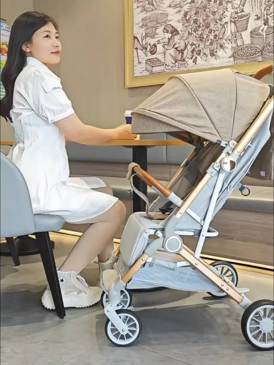 Spot parcel post Super Lightweight Two-Way Newborn Baby Stroller ...