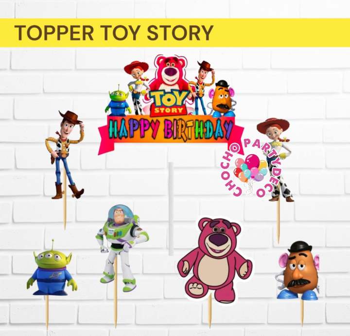 Topper TOY STORY / Topper Kue Toy Story Lotso | Lazada Indonesia