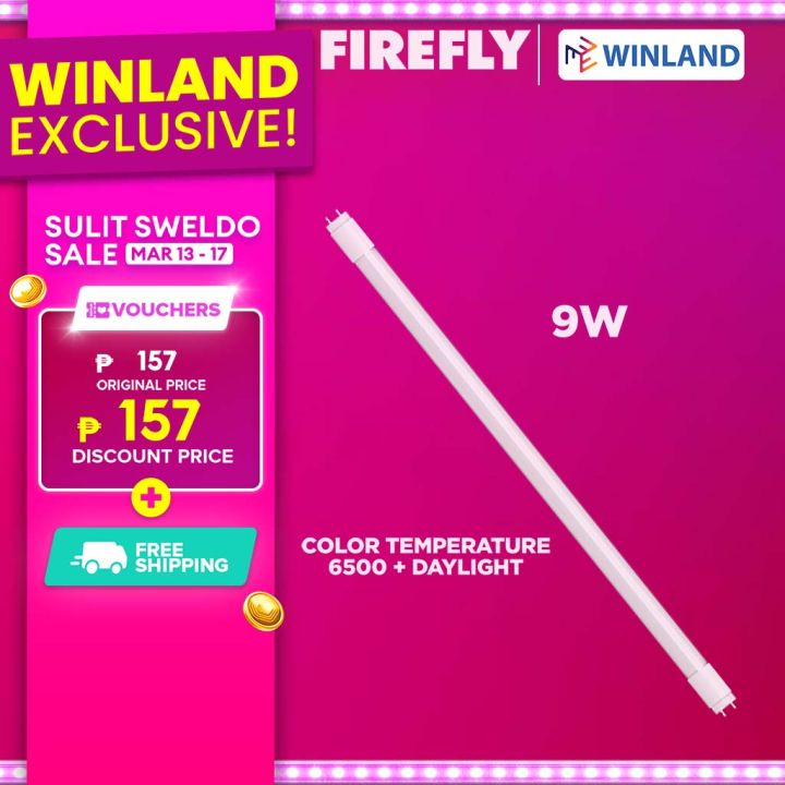 Firefly by Winland Basic Series T8 Tube (Single-Ended) with LED Starter ...