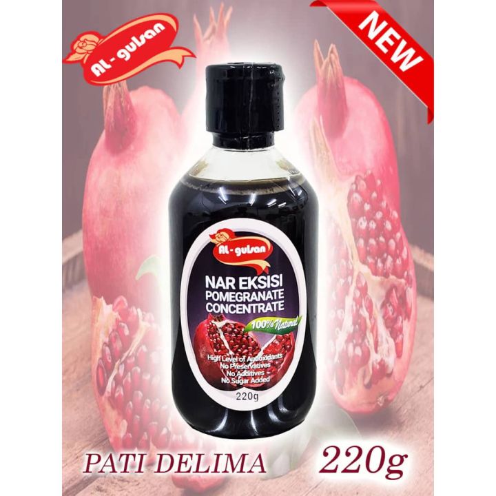 Al-Gulsan Pati Delima (Pomegranate) 180g, 100% original | Lazada
