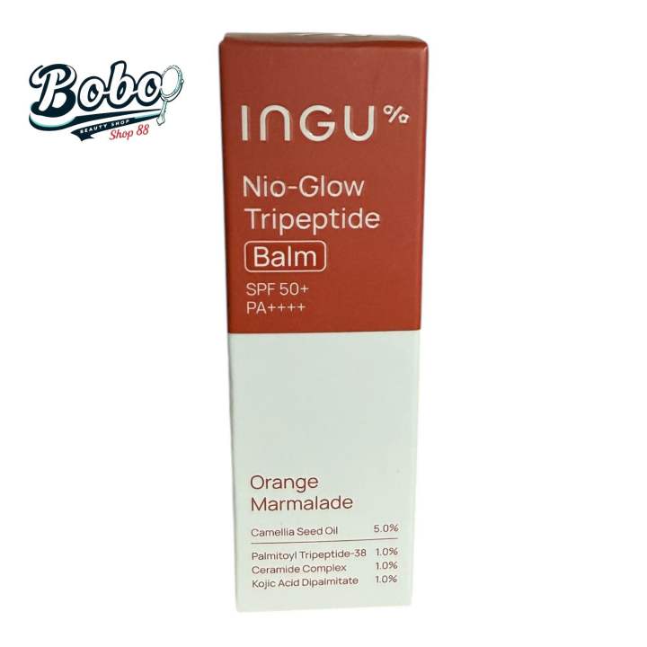 INGU Nio-Glow Tripeptide Balm SPF 50+ PA++++ ลิปบาล์มบำรุงริมฝีปาก ชุ่ม ...