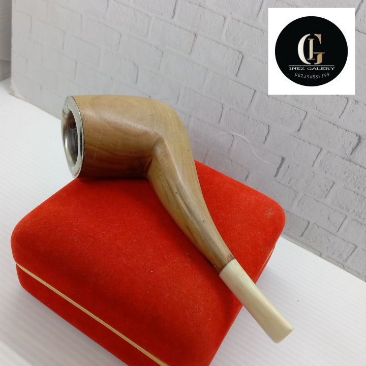 pipa rokok / once / cangklong kayu Cendana keraton D108 | Lazada Indonesia
