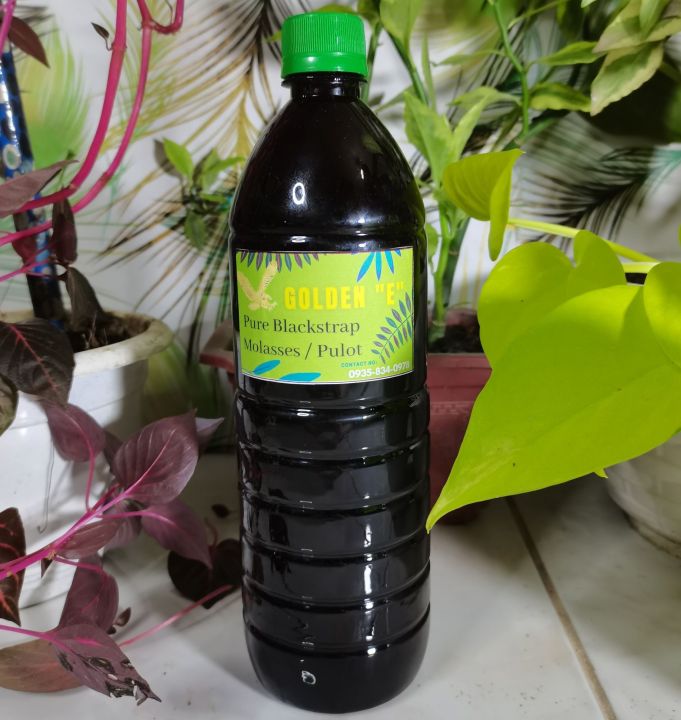 1 kg - Pure Organic Blackstrap Molasses/Pulot for Animals and Plants ...