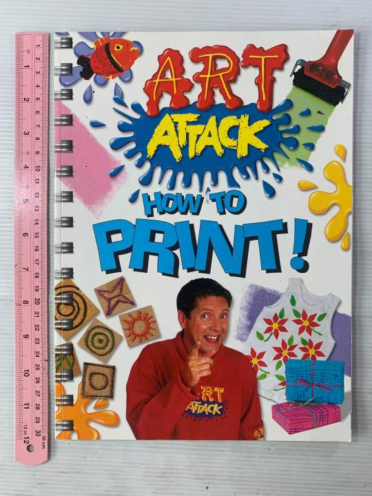 ART ATTACK how to Print หนังสือภาษาอังกฤษมือสอง (ปกอ่อน) | Lazada.co.th