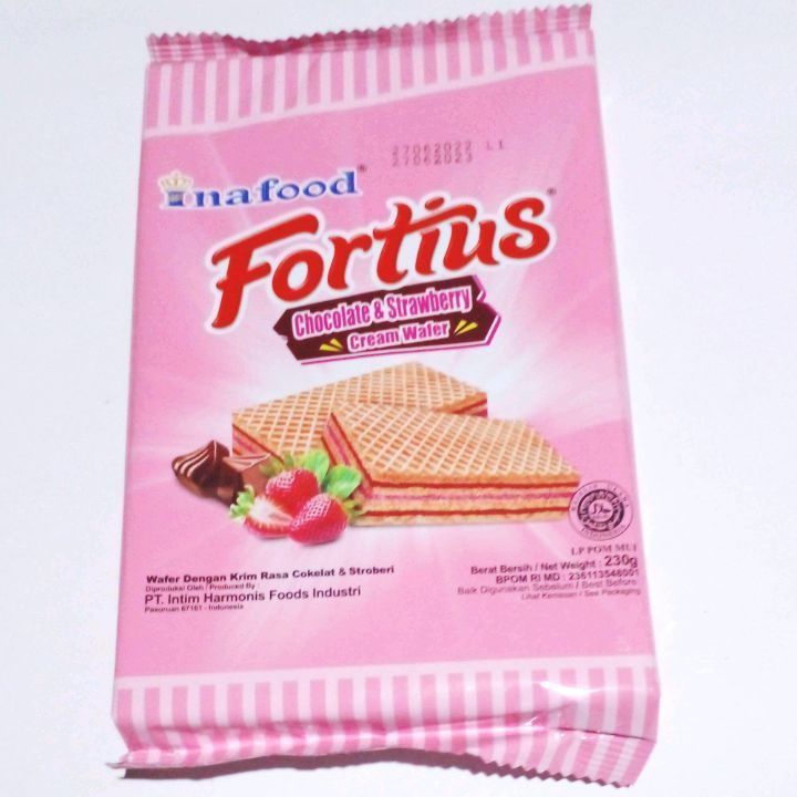 Wafer fortius 230 gram | Lazada Indonesia