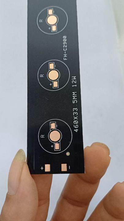 Long Black Aluminium PCB/Papan PCB Aluminium Hitam 12 Watt | Lazada ...