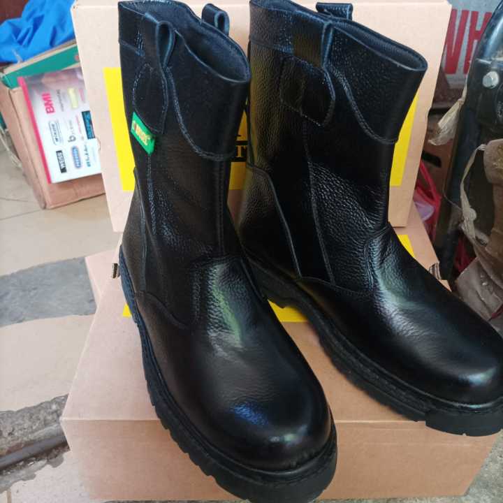 sepatu safety boots proyek pria size 38 - 45 m | Lazada Indonesia