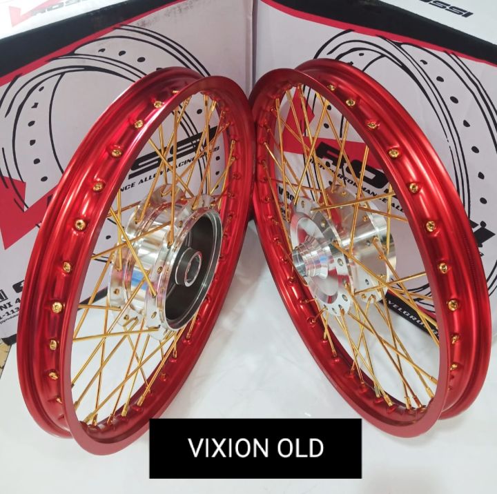 Rossi Original SNI Velg jari jari ring 17 Uk depan140x17 - Uk belakang ...