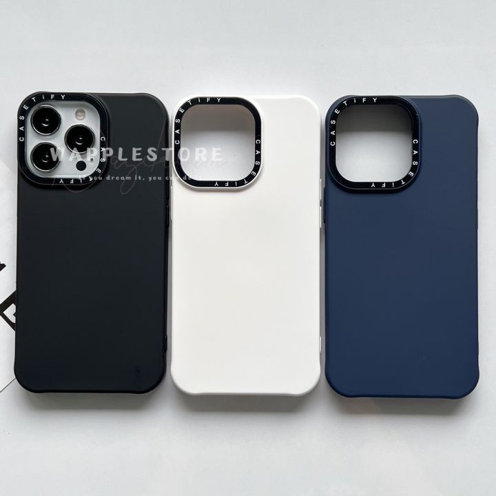 Silicone กำมะหยี่ Black /White /Deep Blue เคสซิลิโคนกำมะหยี่ เคสสีพึ้น ...