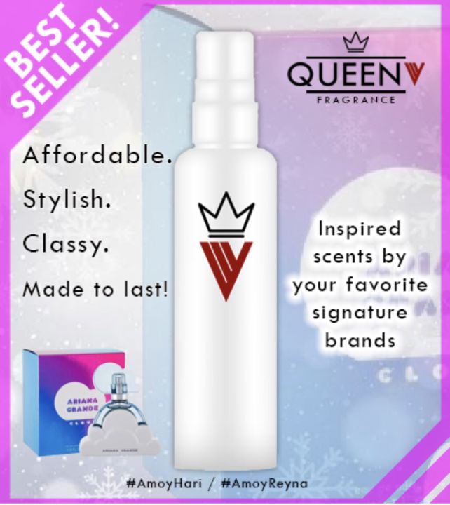 Queen V’s Ariana Grande’s CLOUD WOMEN Perfume Inspiration (Oil-based) in 85ML / 50ML / 10ML | Lazada