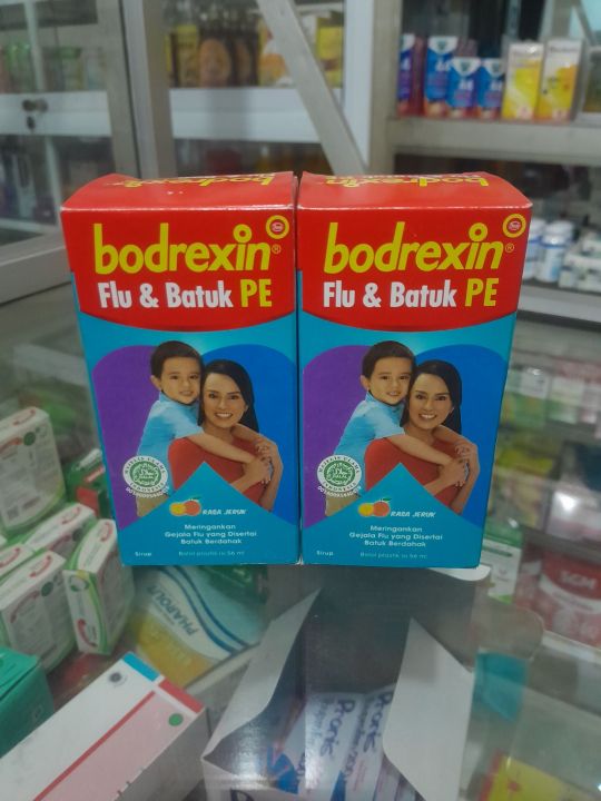 BODREXIN FLU & BATUK PE SYRUP (Obat batuk dan flu syrup untuk anak ...