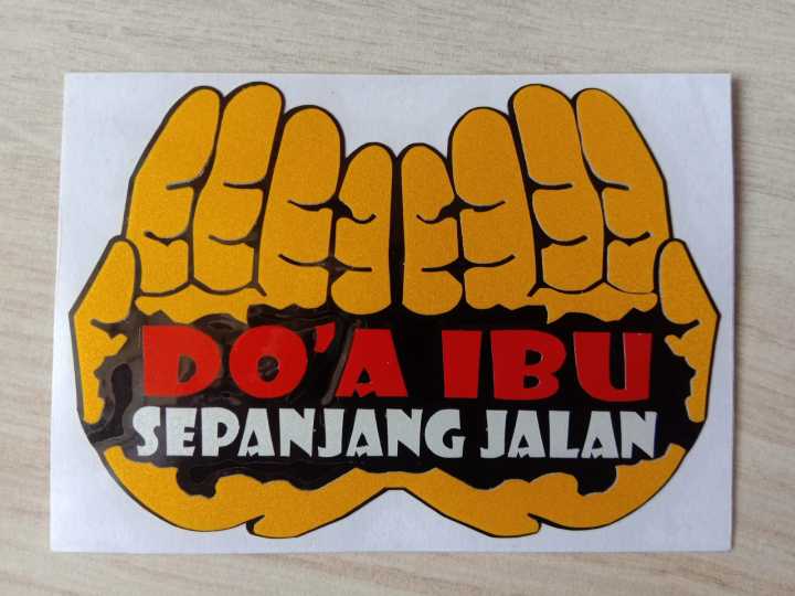Stiker Doa ibu cutting stiker motor mobil murah | Lazada Indonesia