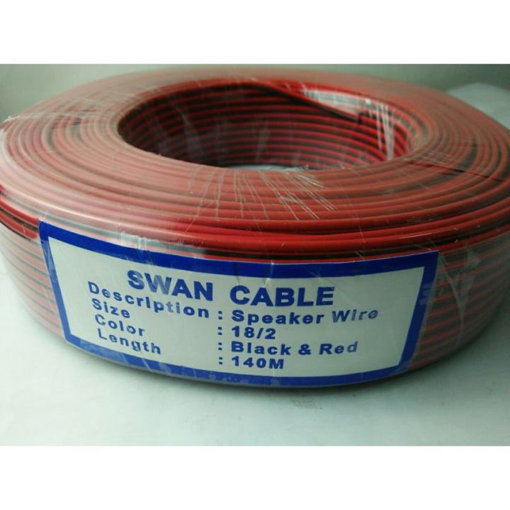 Swan / ESPERTO speaker wire #18 & #16 per roll available | Lazada PH