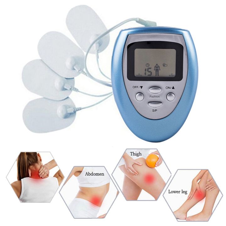 EMS Massage Tens Machine Physiotherapy Acupuncture Body Muscle Massager ...