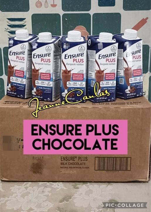 Ensure Plus Therapeutic nutrition milk shake 237ml vanilla | Lazada PH