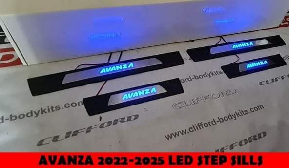 Toyota Avanza Ledd Step Sills 2022 2023 2024 2025 | Lazada PH