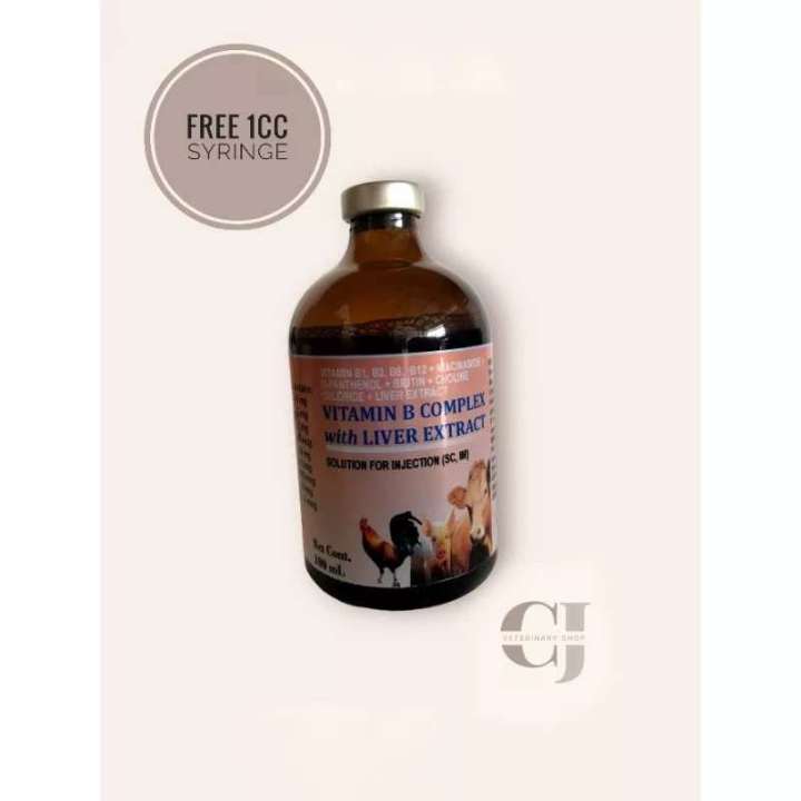 Vit. B-Complex w/ Liver Extract | 100ML | Vetgen | Lazada PH