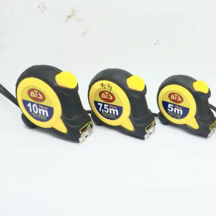 Meteran Roll ATS 5m/7,5m/10m ATS Magnet Karet Autolock | Lazada Indonesia