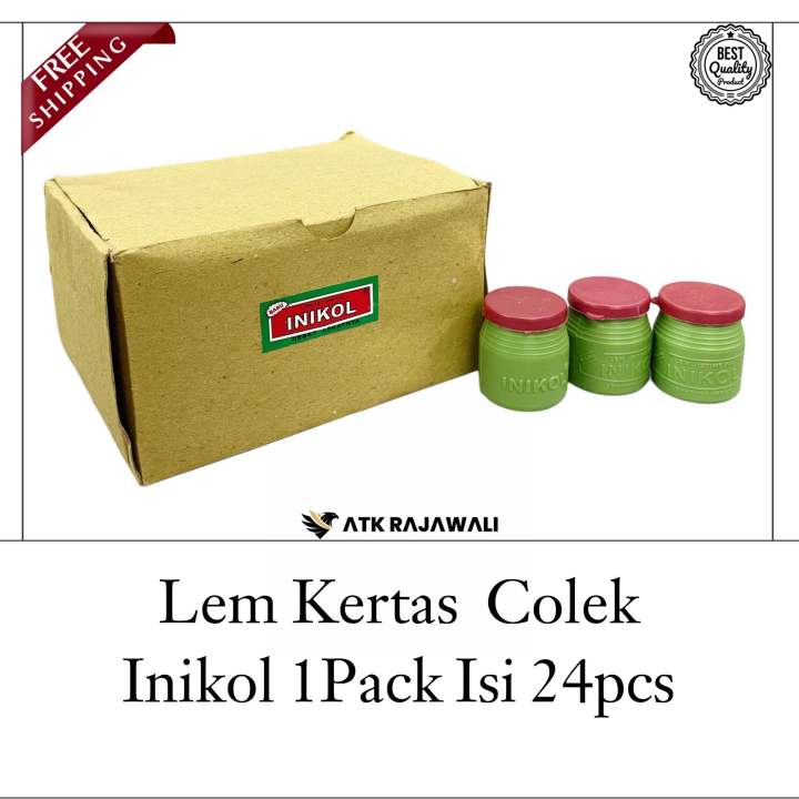 Lem Kertas Jascol Inikol | Lem Colek Kertas (pack) | Lazada Indonesia
