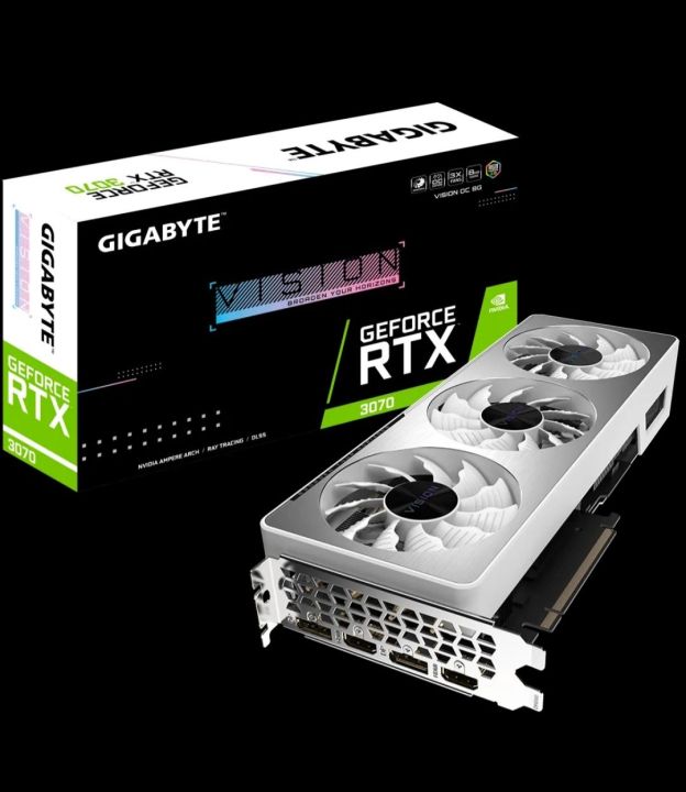 GIGABYTE Vision OC GeForce RTX 3070 8GB GDDR6 PCI Express 4.0 ATX Video ...