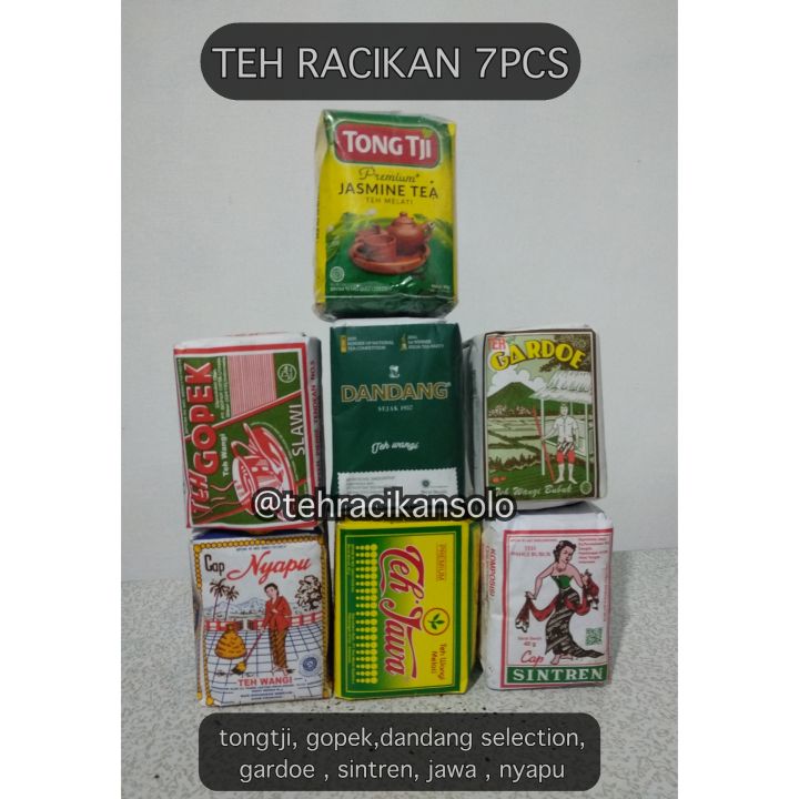 RACIKAN TEH SOLO ISI 7 (PREMIUM) (sintren nyapu gopek gardoe Jawa ...