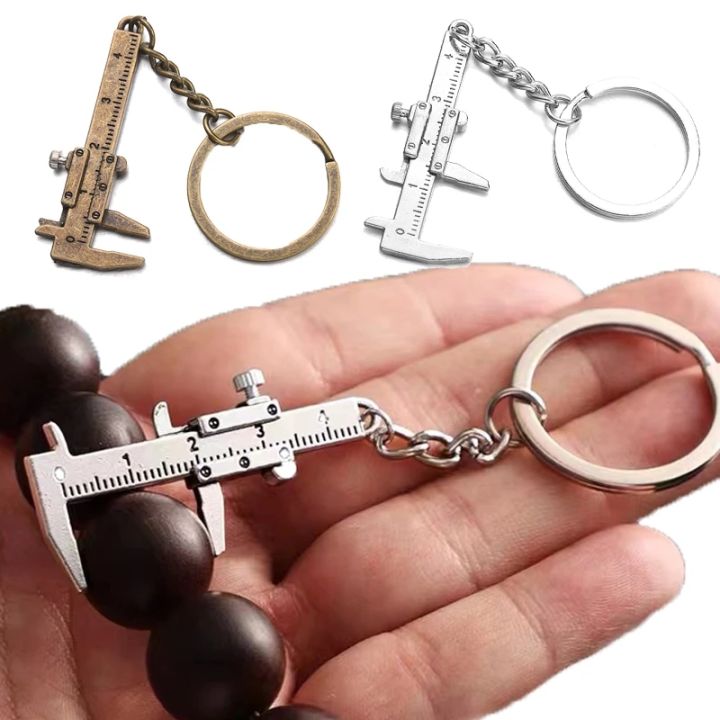 New Fashion Car Key Mini Vernier Caliper Portable 0-40mm keychain ...