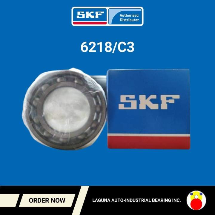 SKF 6218/C3 Deep Groove Ball Bearing with seals | Lazada PH