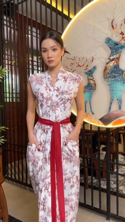 Maroo – Jolin Dress/ Imlek 2024/ Dress Imlek/ CNY Dress/ Dress Merah | Lazada Indonesia