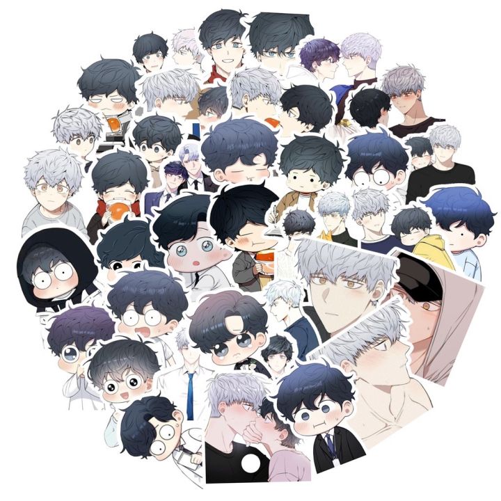 Cherry Blossoms After Winter Yaoi BL Manhwa Sticker Pack (35pcs ...