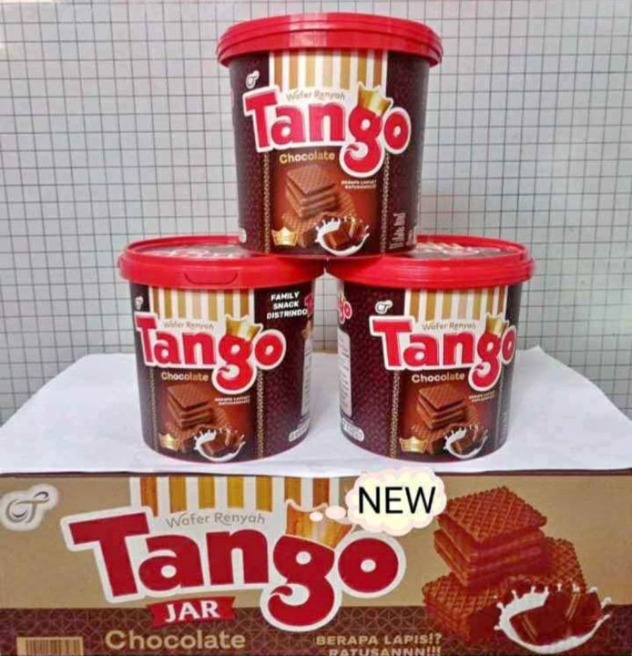 TANGO JAR KEMASAN EMBER 240GR MURAH/WAFER COKLAT TANGO 240GR MURAH ENAK ...