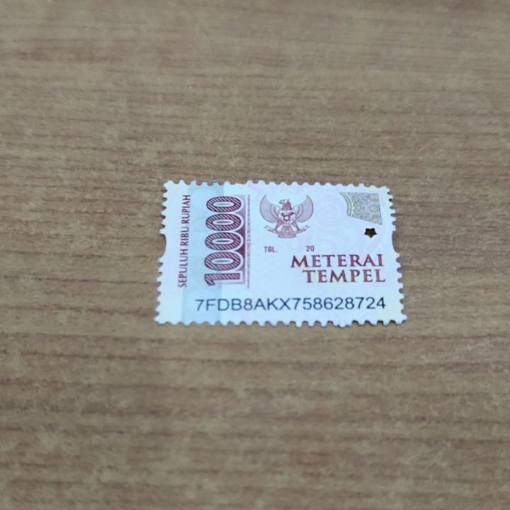METERAI TEMPEL 10000 ASLI | Lazada Indonesia