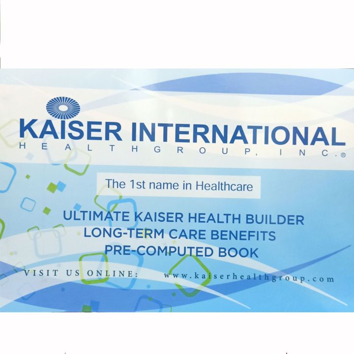 Kaiser International Health Group Pre Computed Book Long Term Plan IMG ...