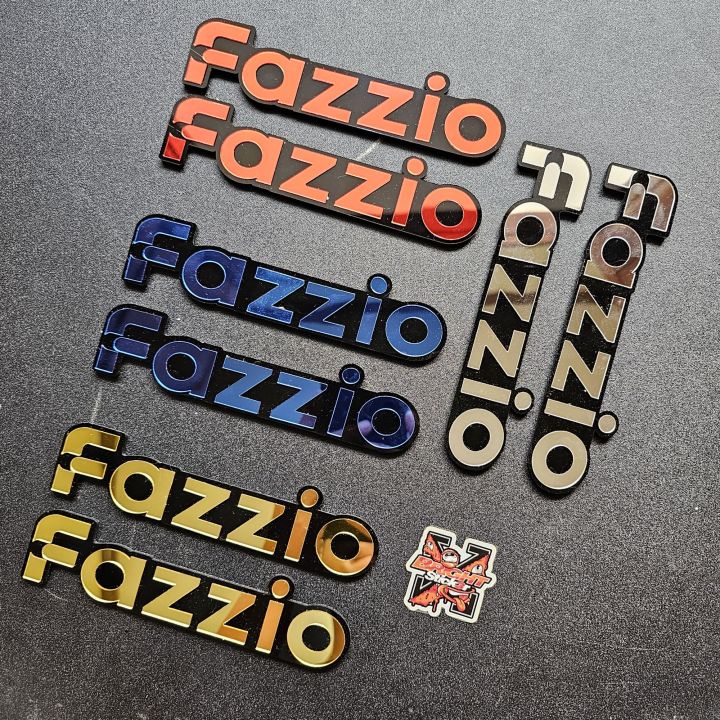 Emblem FAZZIO AKRILIK | Lazada Indonesia