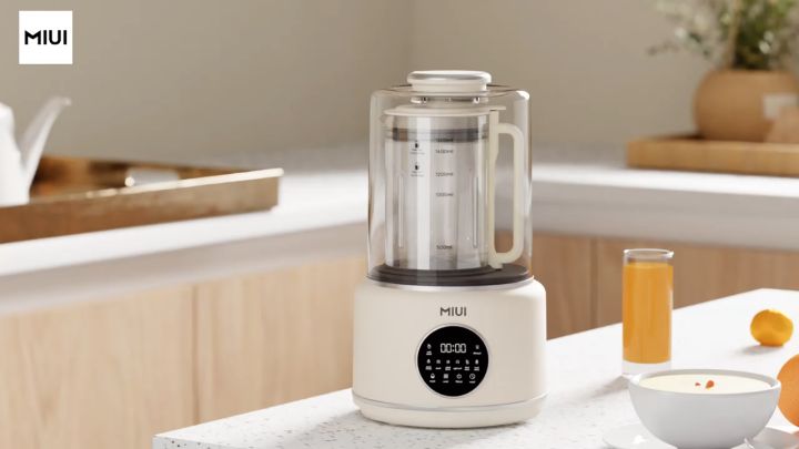 MIUI 600W Smart Blender Multi-function Blender Built-in Stainless Steel ...