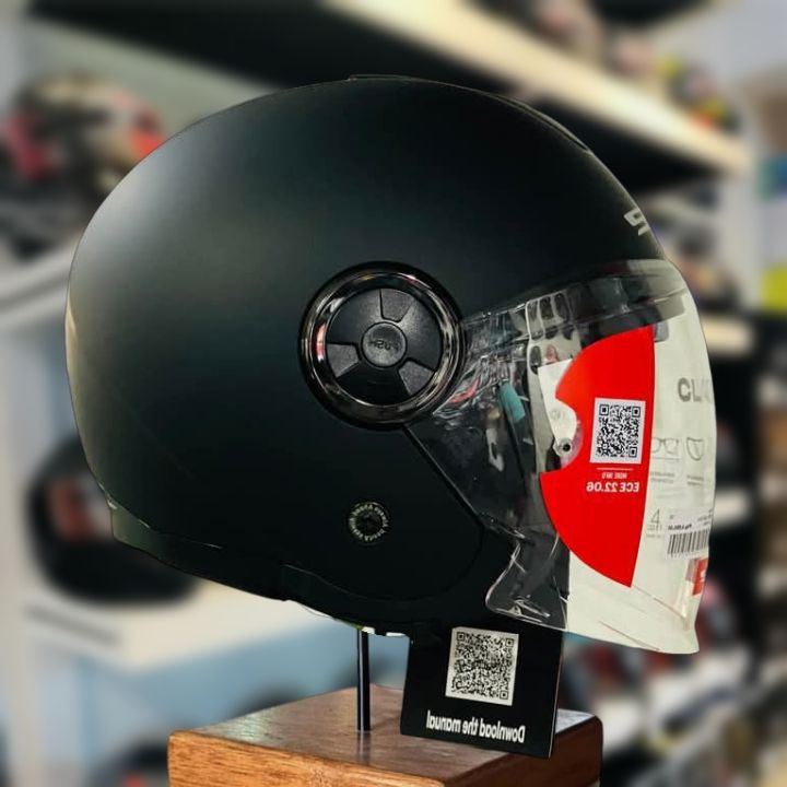 LS2 CLASSY Half Face Dual Visor Helmet | Lazada PH