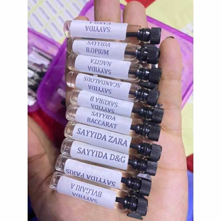 TESTER PARFUM SAYYIDA PREMIUM 2 ML isi 10 VARIAN LENGKAP | Lazada Indonesia