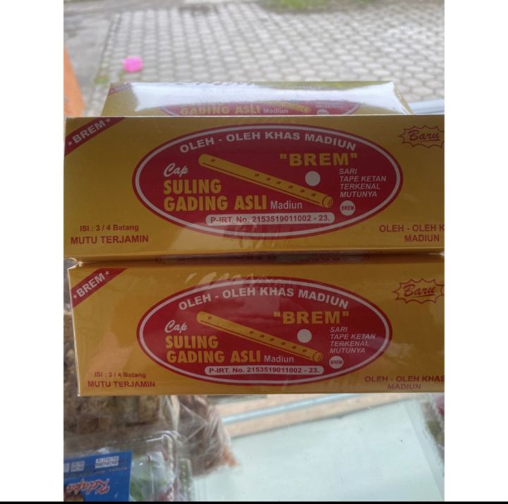 Brem Suling Gading Original Asli Khas Madiun | Lazada Indonesia