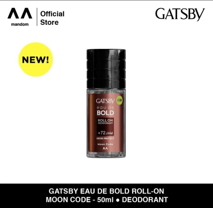 GATSBY EAU DE BOLD DEODORANT ROLL ON MOON CODE 50ML | Lazada Indonesia