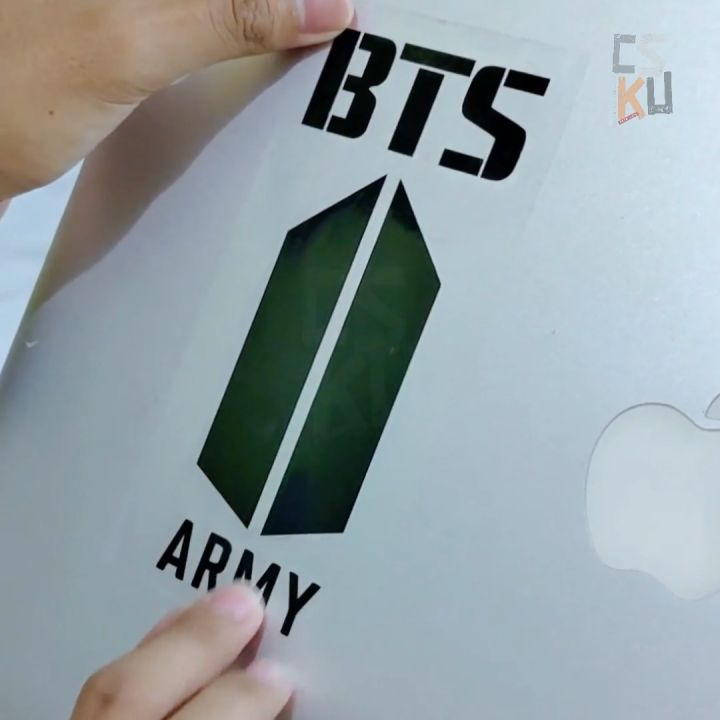 Bts Army Logo Cutting Sticker Variasi Motor Mobil Stiker Reflektif ...