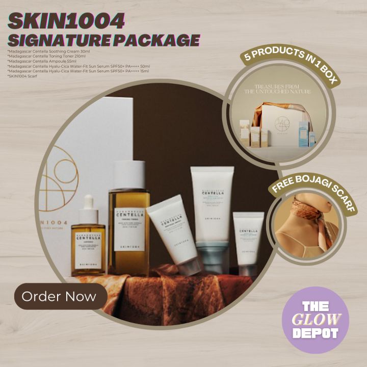 SKIN1004 - SIGNATURE PACKAGE Best Seller Kit (Soothing Cream 30ml ...
