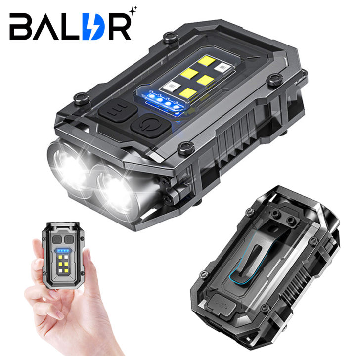BALDR G111 Super Bright พ็อกเก็ตไฟฉาย LED มัลติฟังก์ชั่น Linterna ...