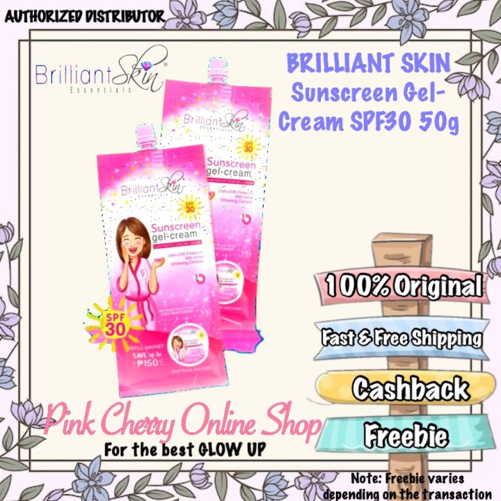 Brilliant Skin Sunscreen Gel Cream SPF30 | Lazada PH