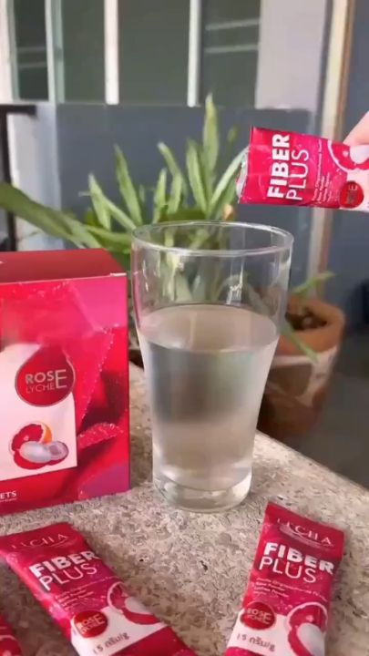 ITCHA FIBER PLUS DIETARY SUPPLEMENT BEST IN THAILAND FIBER DETOX ROSE ...