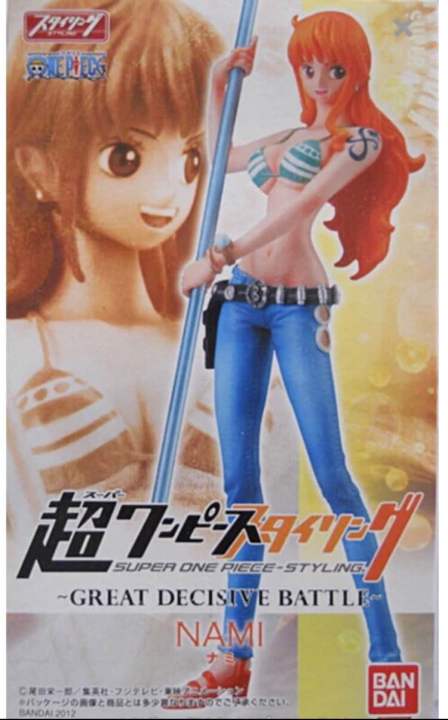 ไม่มีกล่อง&โมเสาค้ำ Super One Piece Styling Nami Great Decisive Battle ...