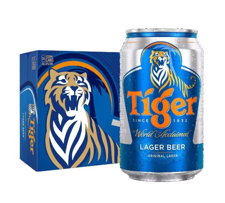 TIGER CANS 330ML*24cans (Exp:4/26) | Lazada