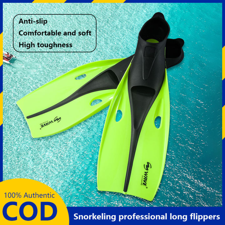 WAVE Fins Professional snorkeling flippers Adult swimming fins Diving ...