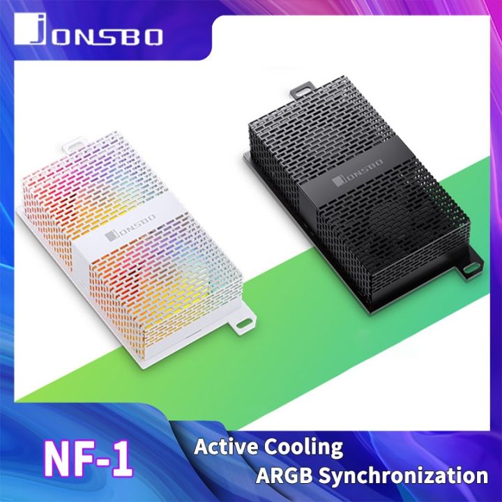 JONSBO NF-1 RAM Memory Module Cooling Radiator 4Pin PWM/5V 3Pin ARGB ...