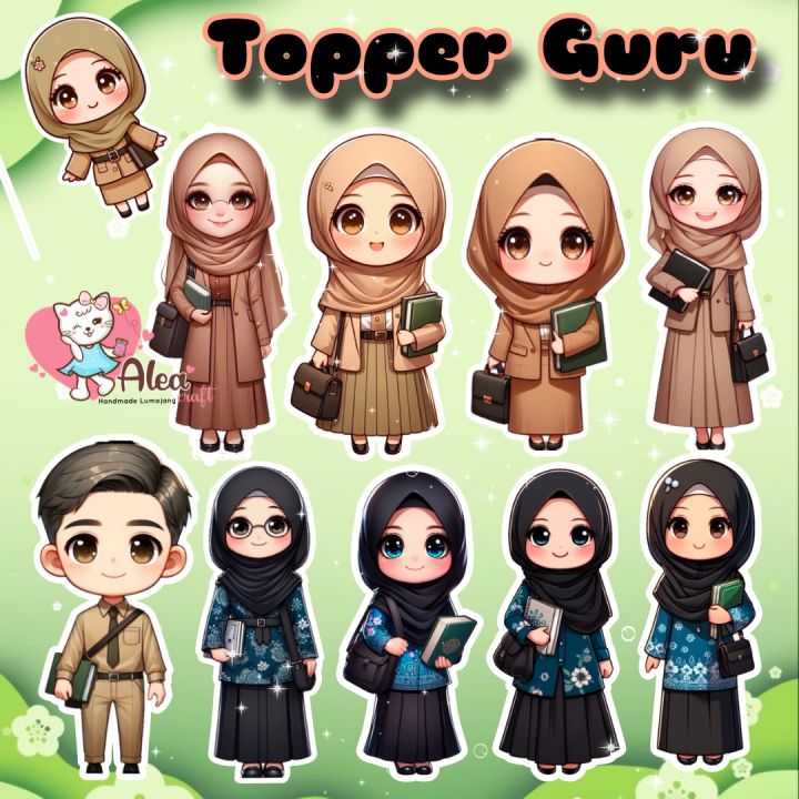 Topper Guru Pelengkap Buket Topper Hari Guru | Lazada Indonesia