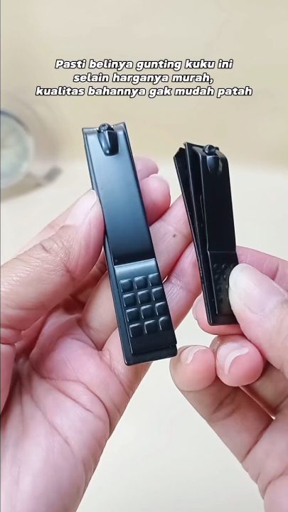 Gunting Kuku Hitam Besar Stainless Steel 8 CM | Lazada Indonesia